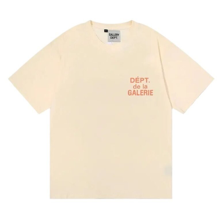 Gallery Dept Minimalist Style Beige T-shirt - Litbuy Spreadsheet