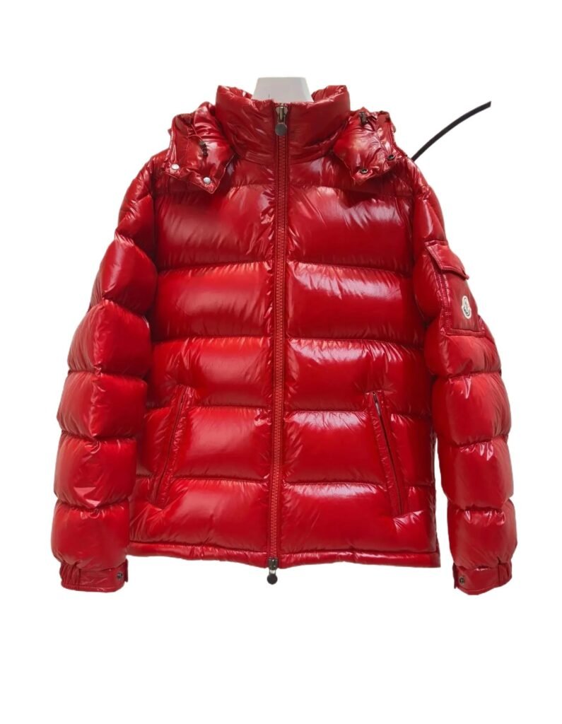 Moncler shiny red down jacket - Litbuy Spreadsheet